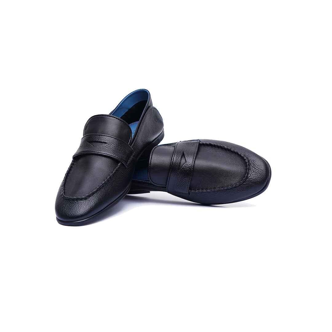 FLEXI ZK10101BL LEATHER SHOE - ZEEKI.PK – ZEEKI